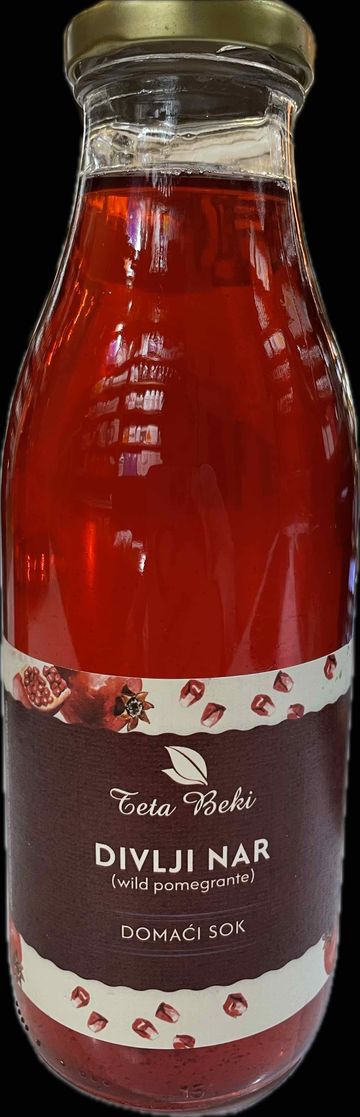 100% prirodni sok od divljeg nara 500ml - Biljna apoteka Aromatica Sarajevo